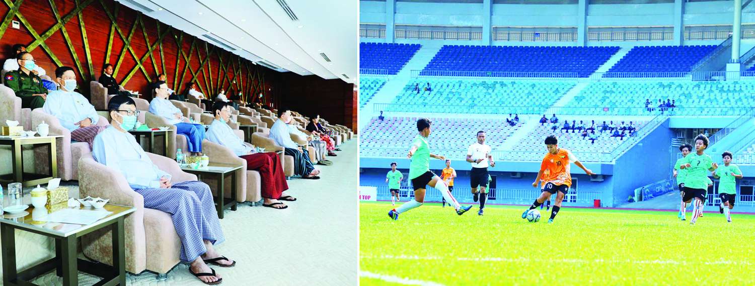 ၇၅ နှစ်မြောက် စိန်ရတုလွတ်လပ်ရေးနေ့အထိမ်းအမှတ် နိုင်ငံတော်စီမံအုပ်ချုပ်ရေးကောင်စီဥက္ကဋ္ဌဖလား ပ